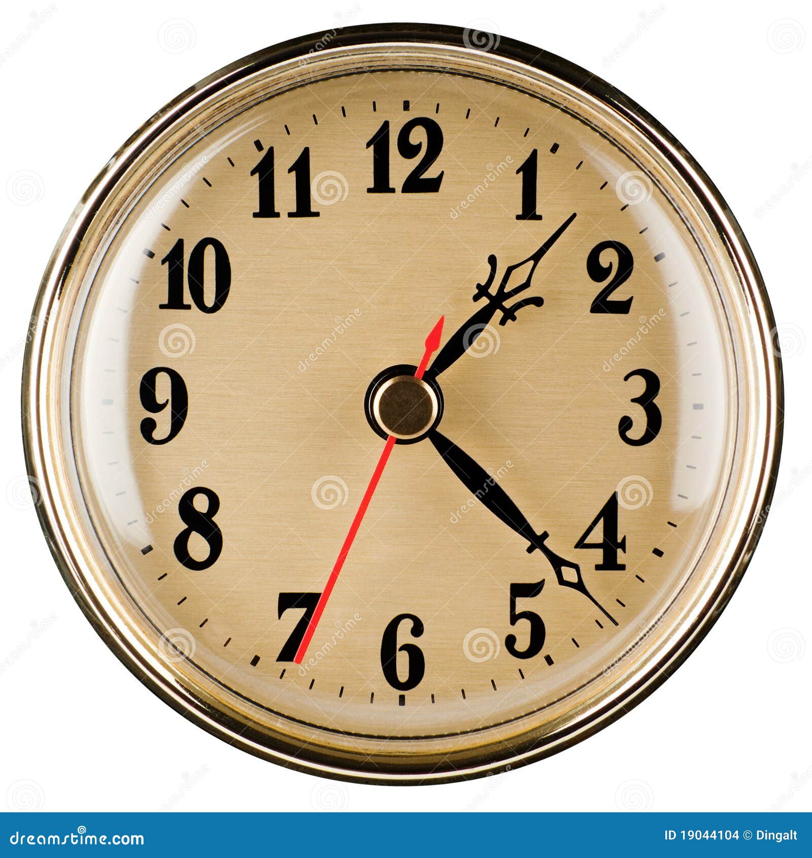 Classic wall clock stock photo. Image of background, classic - 19044104