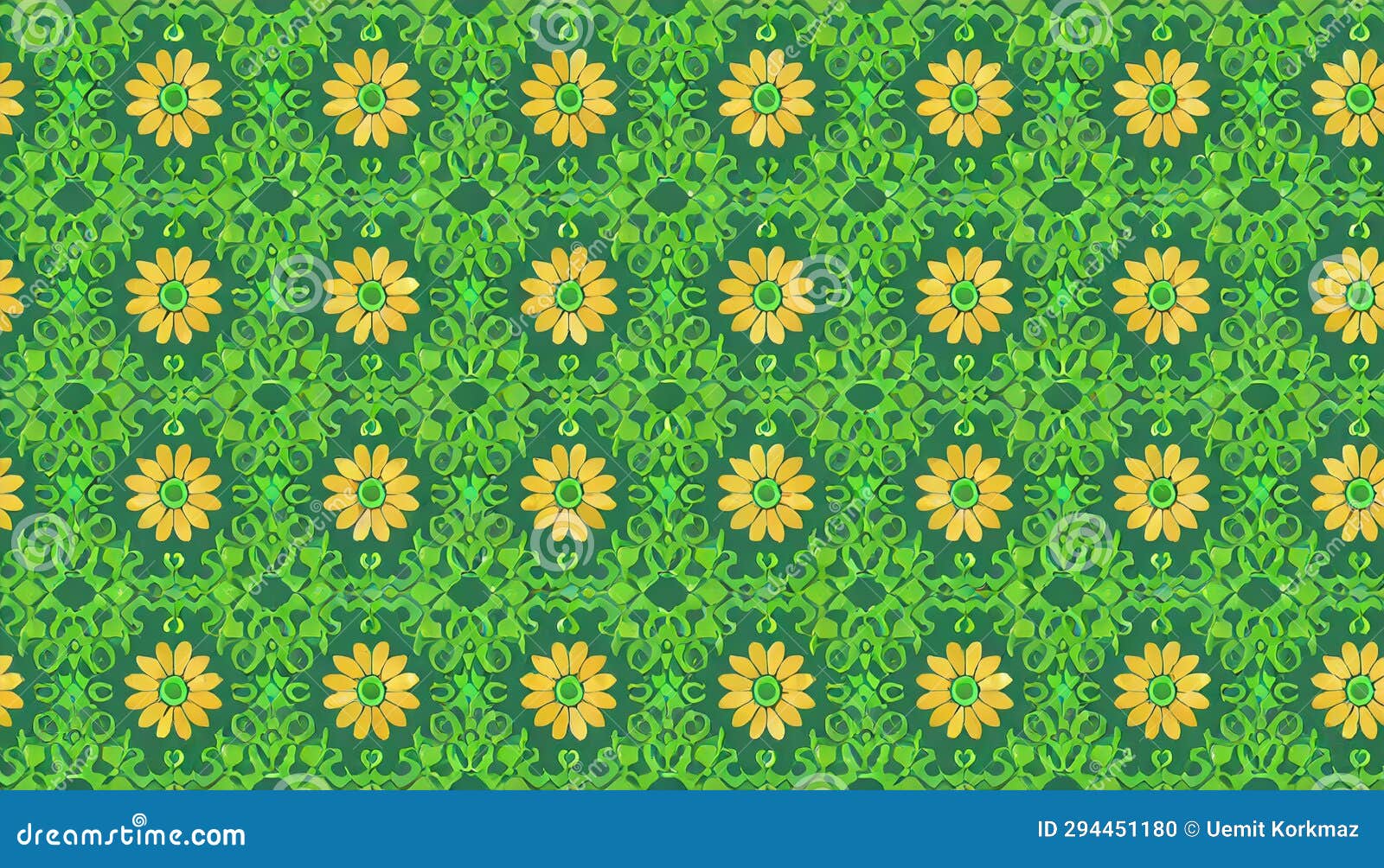 Classic Wallpaper Seamless Vintage Floral Pattern Stock Illustration ...