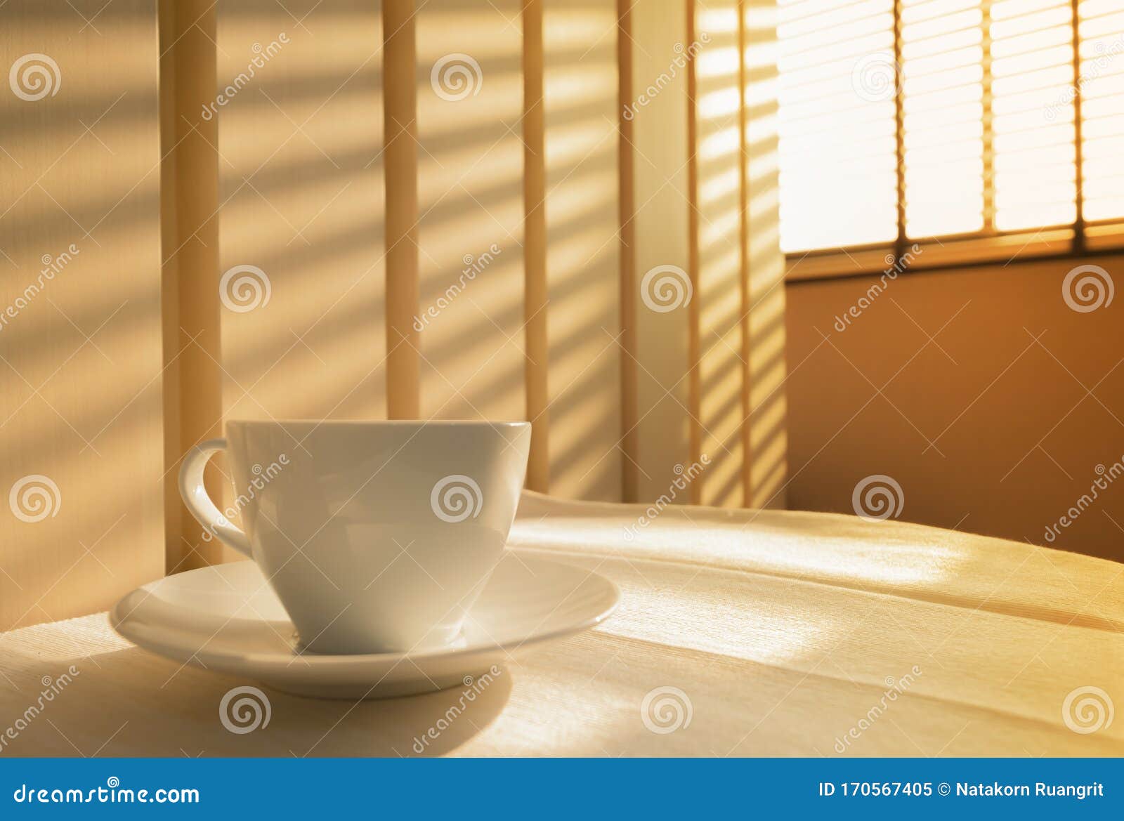 Classic White Coffee Cup Set with Interior Design, Beautiful Pattern of ...