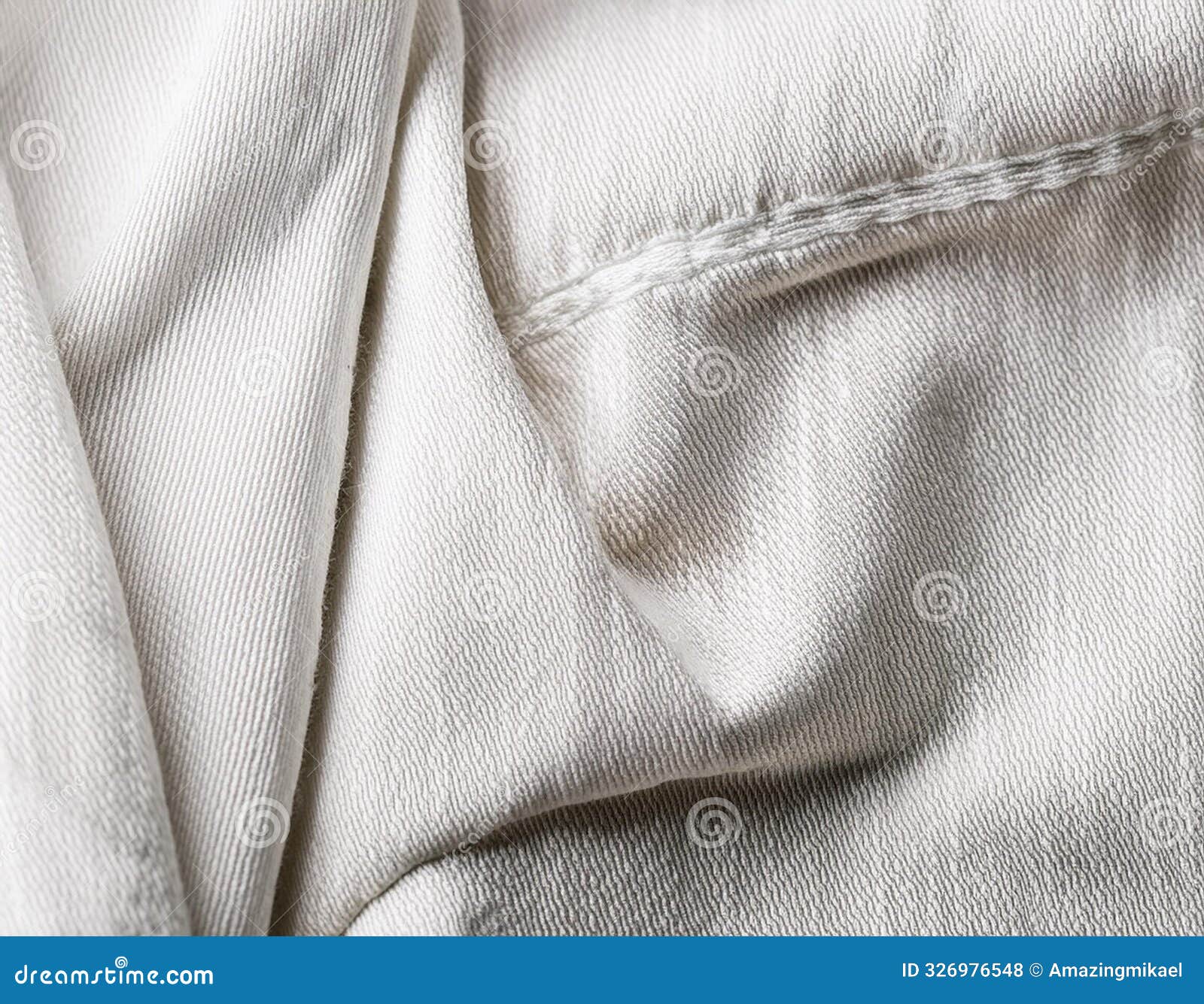 Classic White Denim Texture Background with a Rugged, Durable Feel for ...
