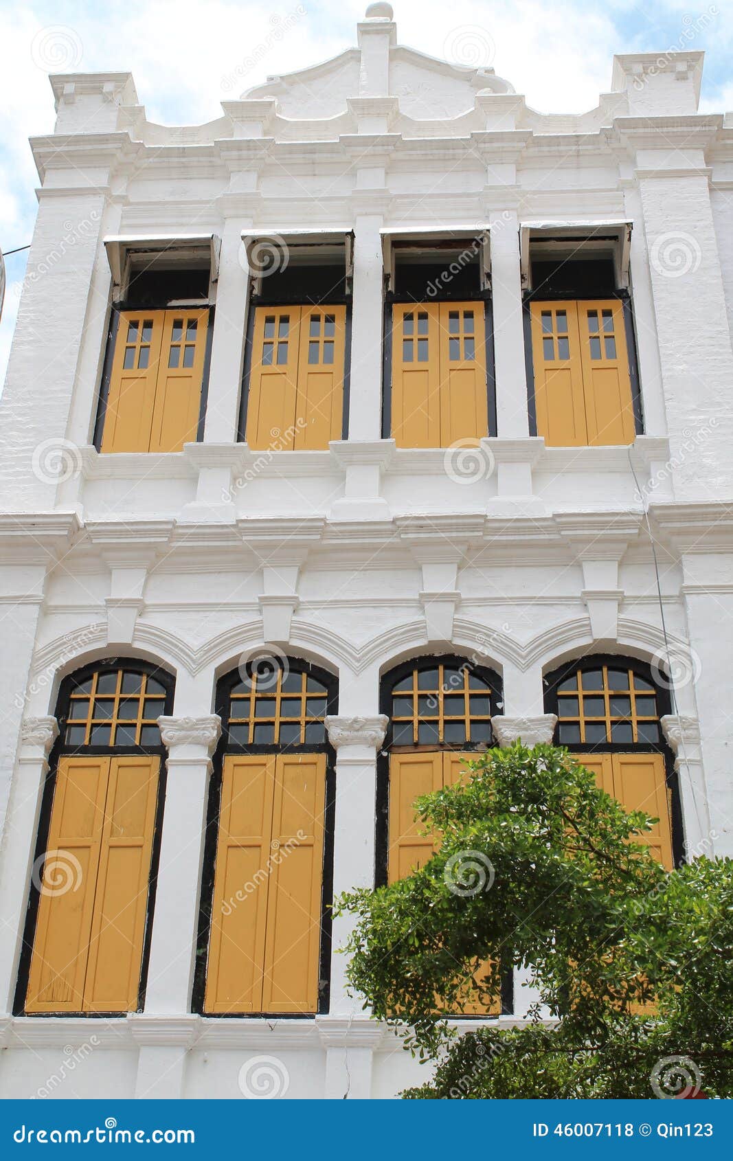 Classic windows building stock photo. Image of classic - 46007118