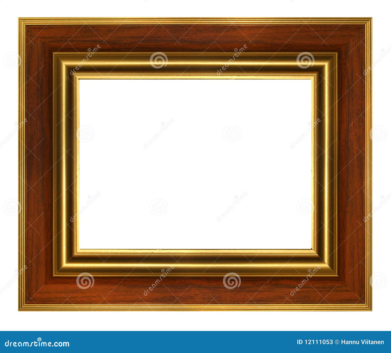 Classic wood gold frame stock image. Image of exhibition - 12111053