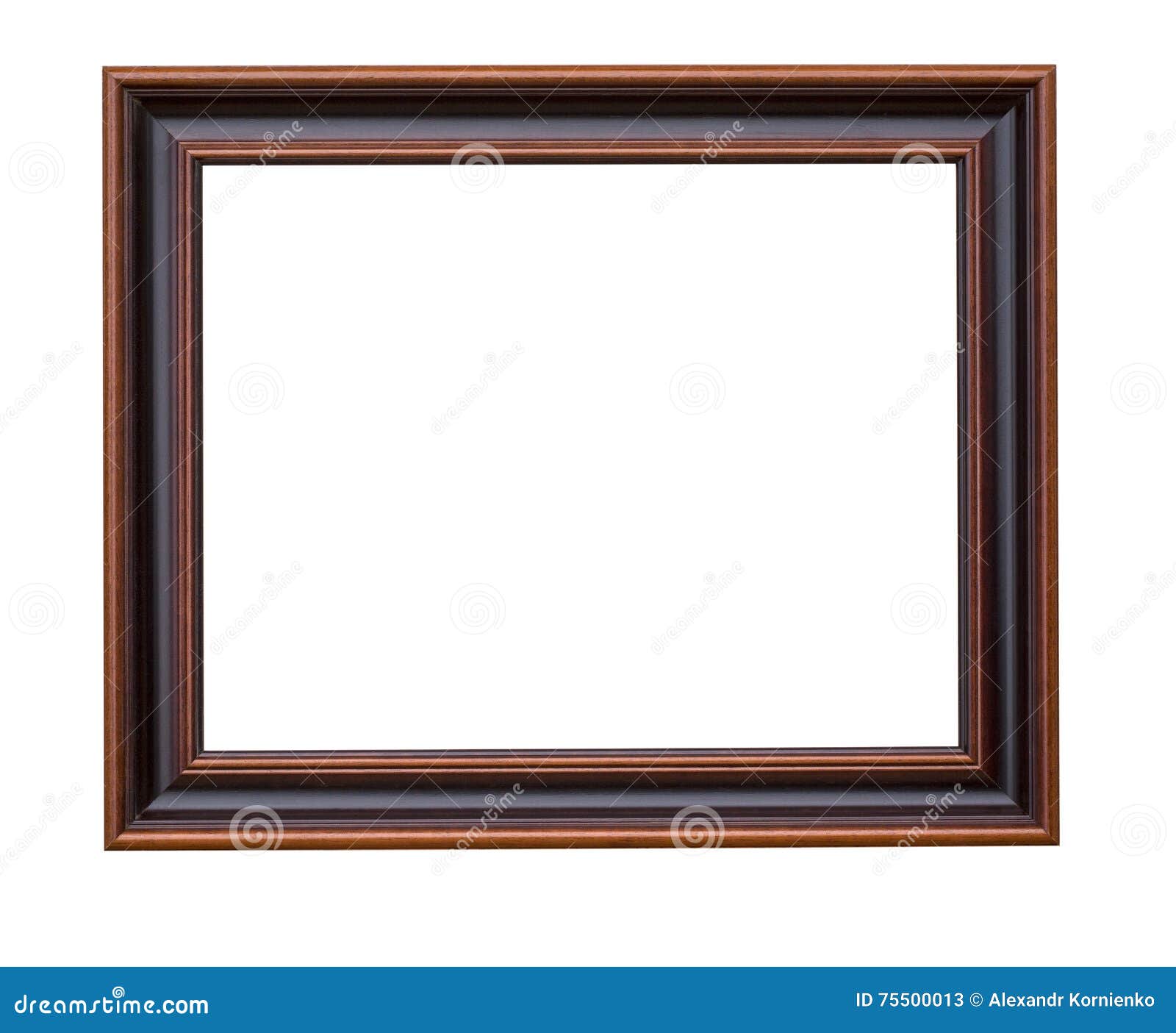 Classic wooden frame stock image. Image of background - 75500013