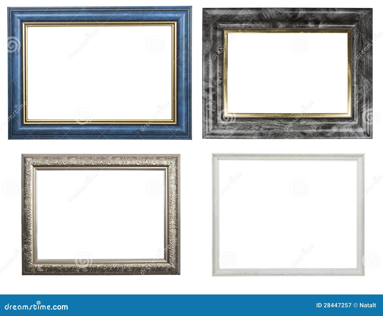 Classic wooden frames stock image. Image of home, handicraft - 28447257