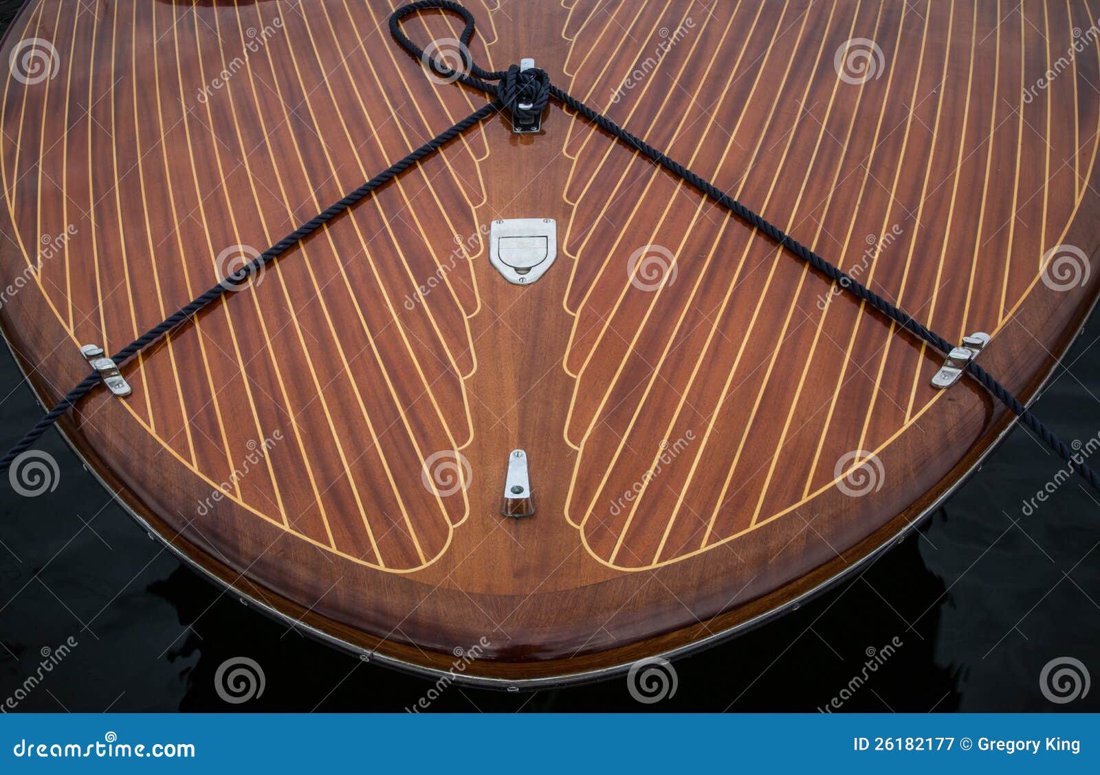 Classic wooden speedboat stock image. Image of classic - 26182177