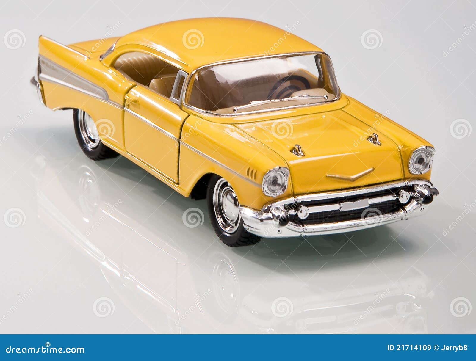 Classic Yellow Car Model stock image. Image of motor - 21714109