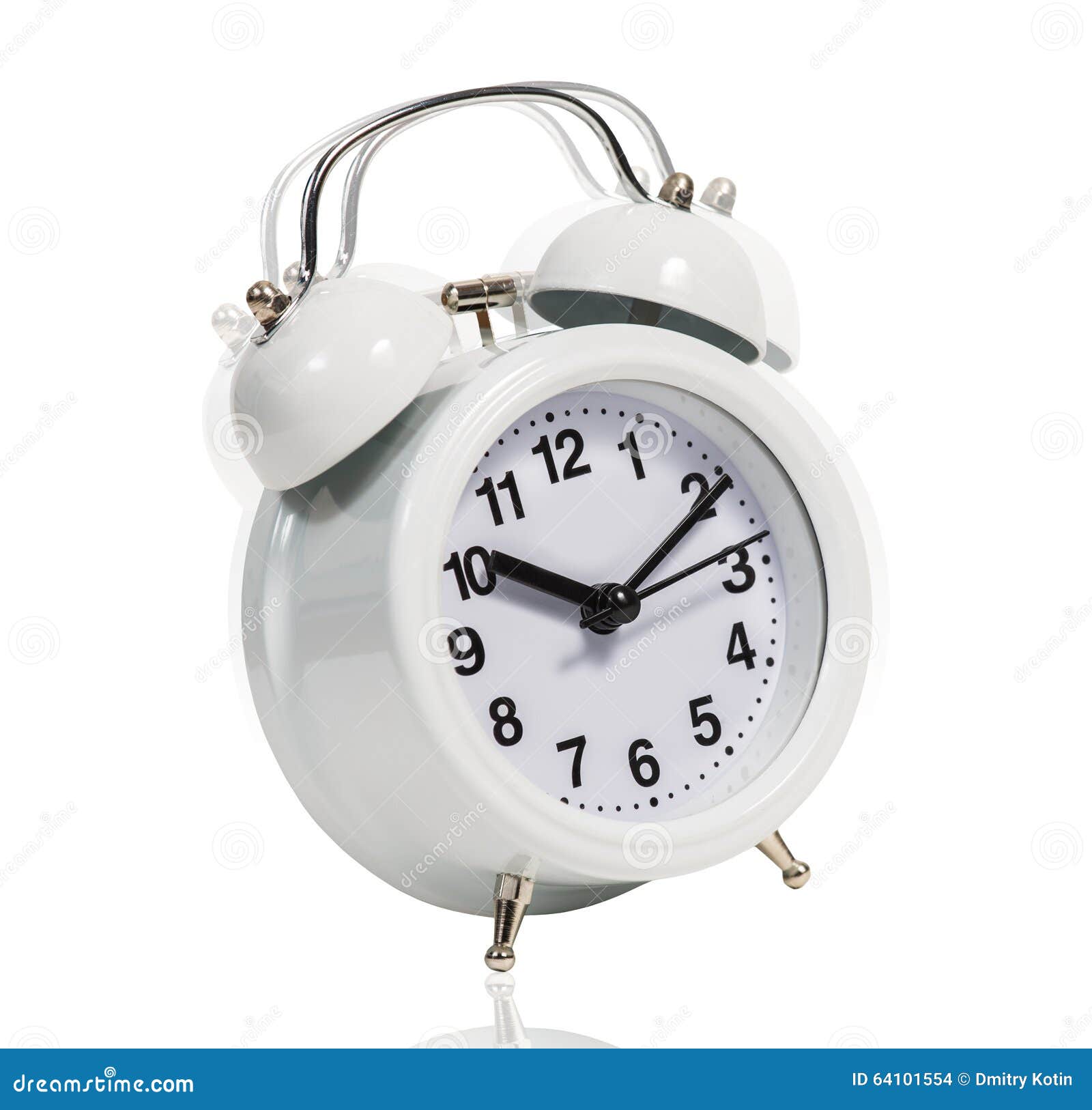 Classical alarm clock stock photo. Image of clockface - 64101554