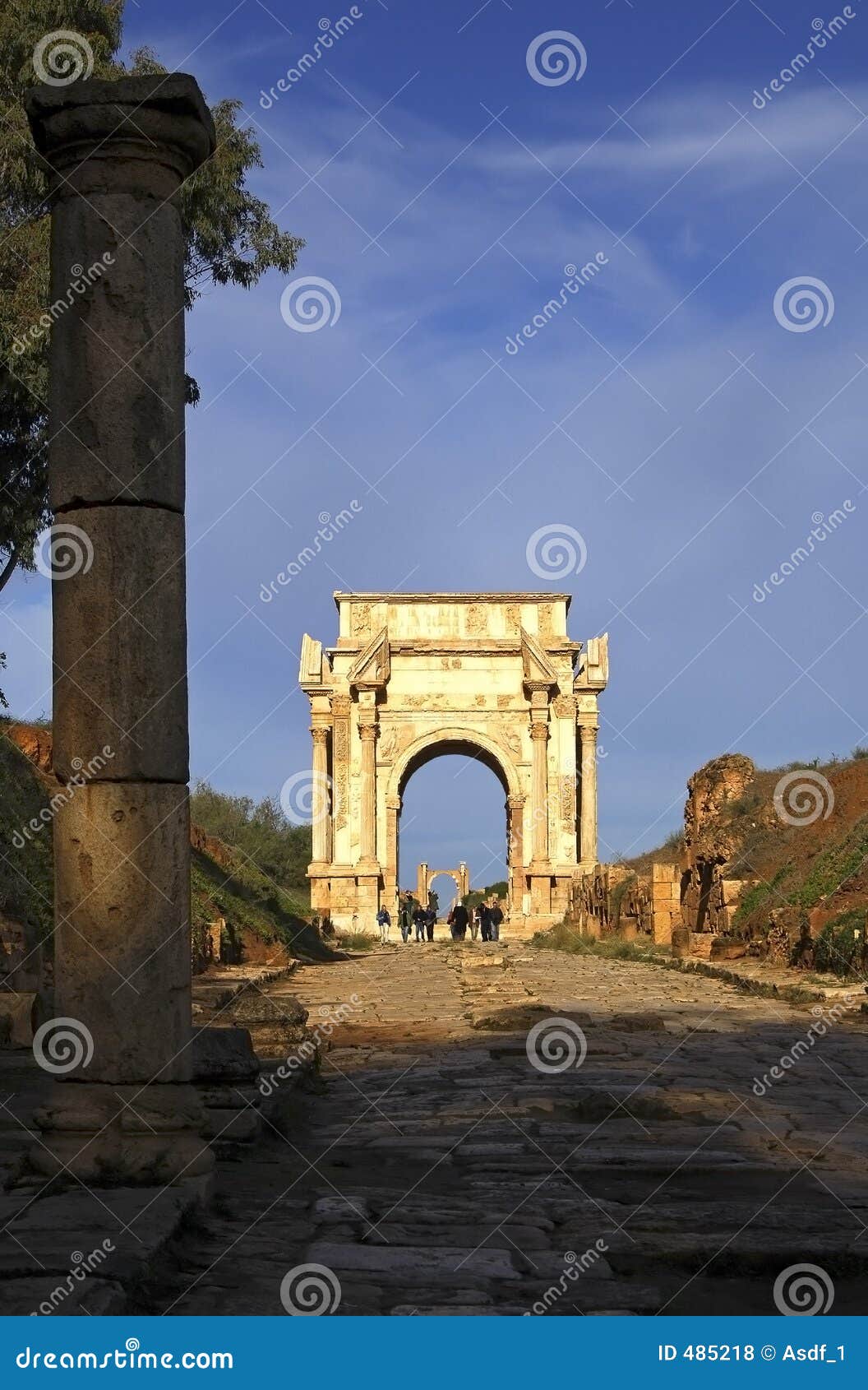 Classical arch stock photo. Image of libya, historical - 485218