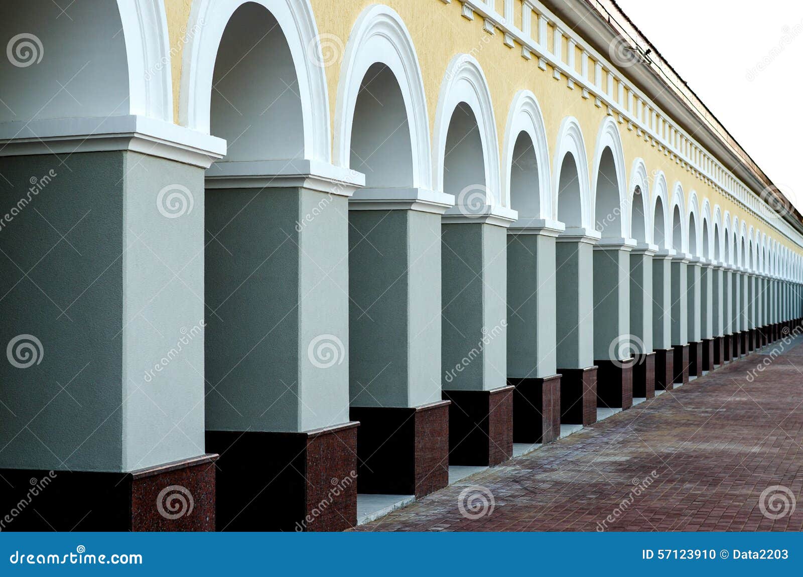 Classical arches stock photo. Image of craft, wall, column - 57123910