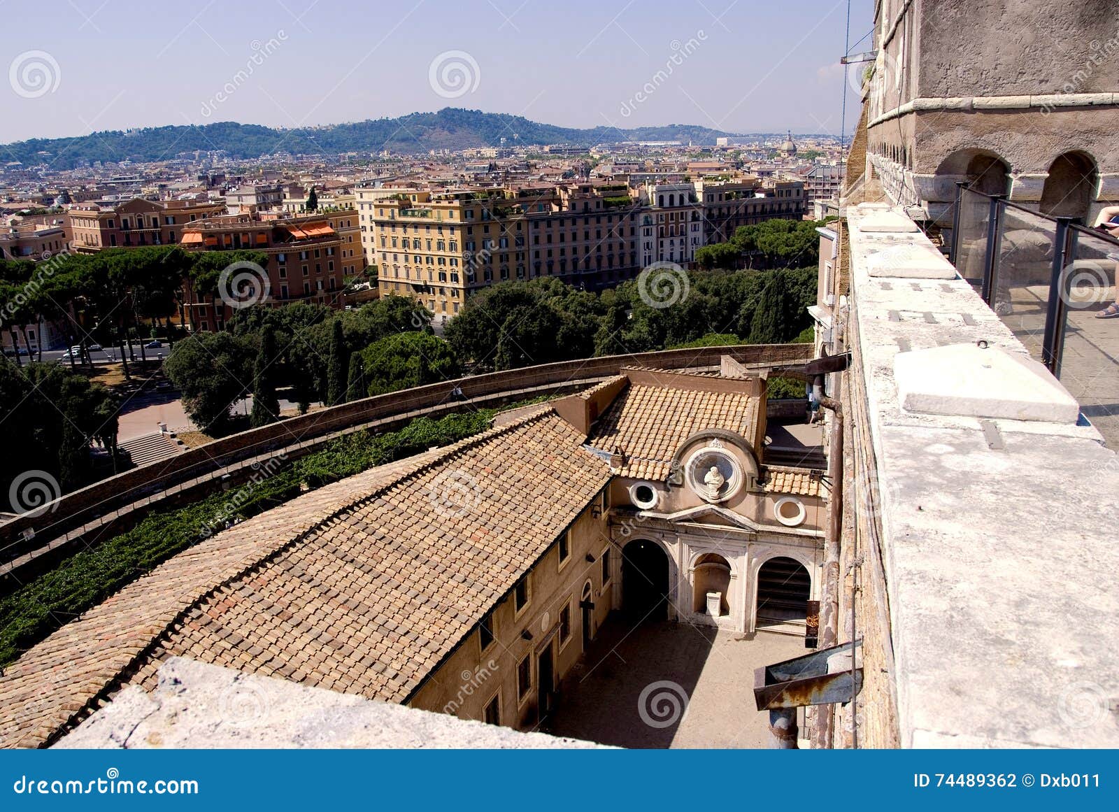 Classical Architecture in Rome Stock Photo - Image of architectural ...