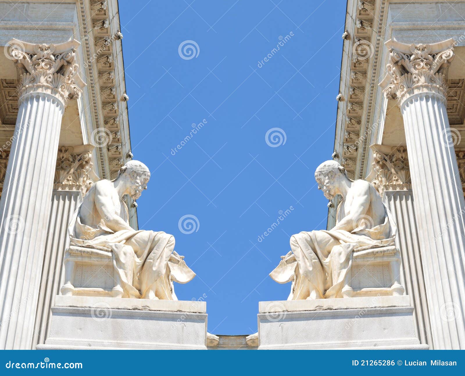 Classical background stock photo. Image of column, european - 21265286