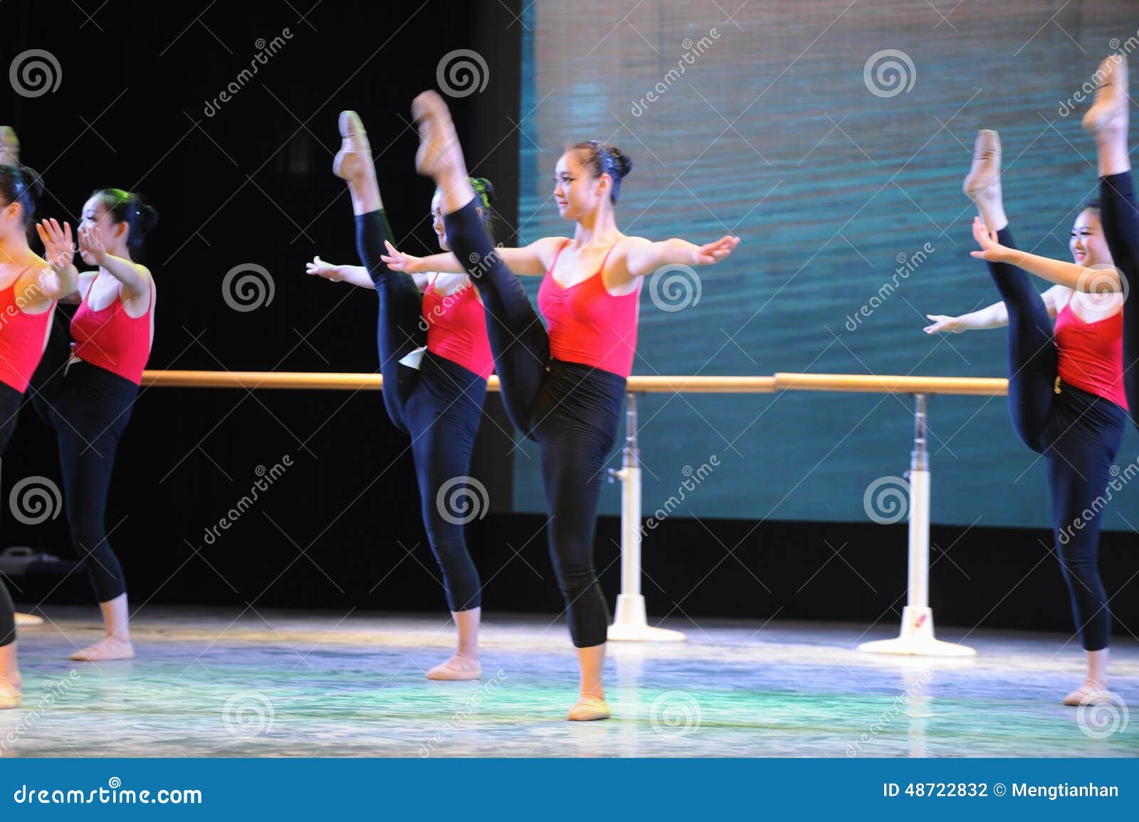 Classical Ballet Basic Skills Basic Dance Training Course Stock Photos ...