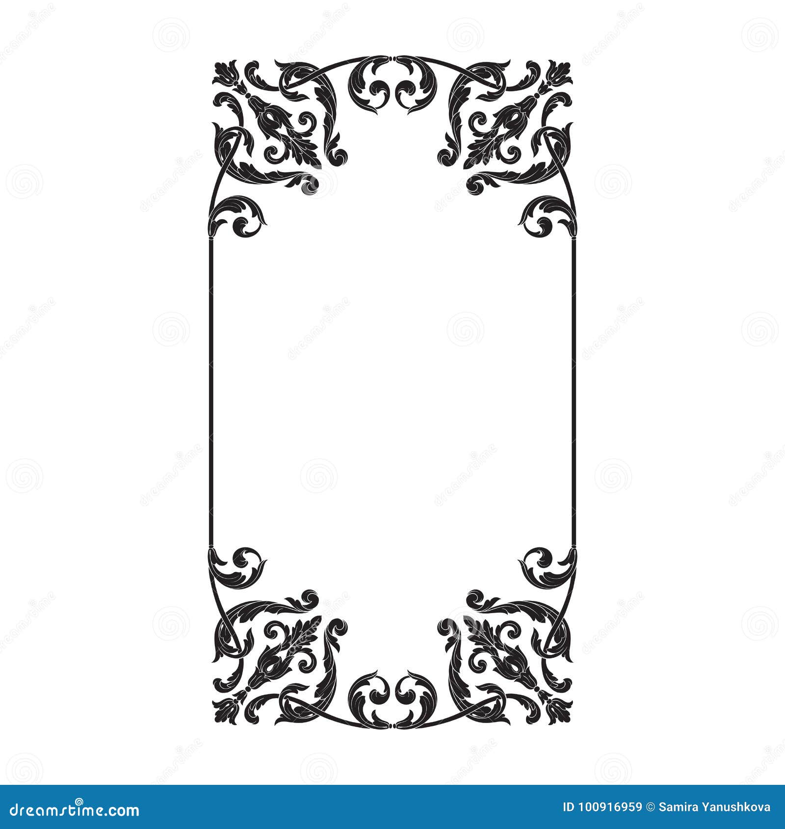 Classical Key Filigree Medieval Color Vector | CartoonDealer.com #158474773