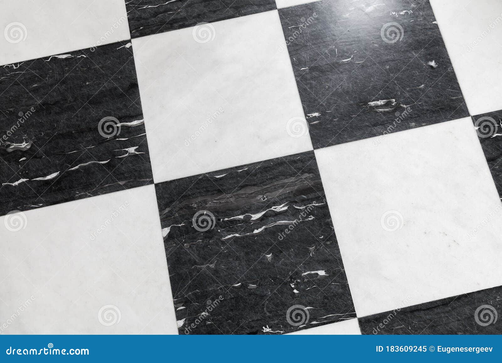 Classical Black and White Checkered Pattern, Floor Tiles Stock Image ...