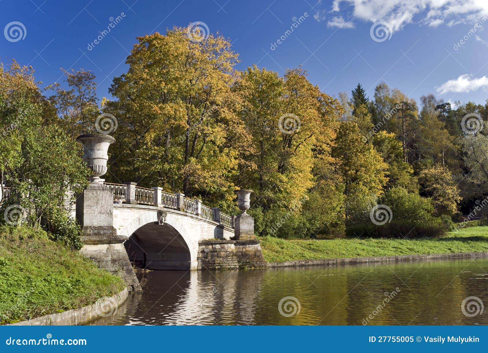 Classical bridge stock image. Image of path, bridge, water - 27755005