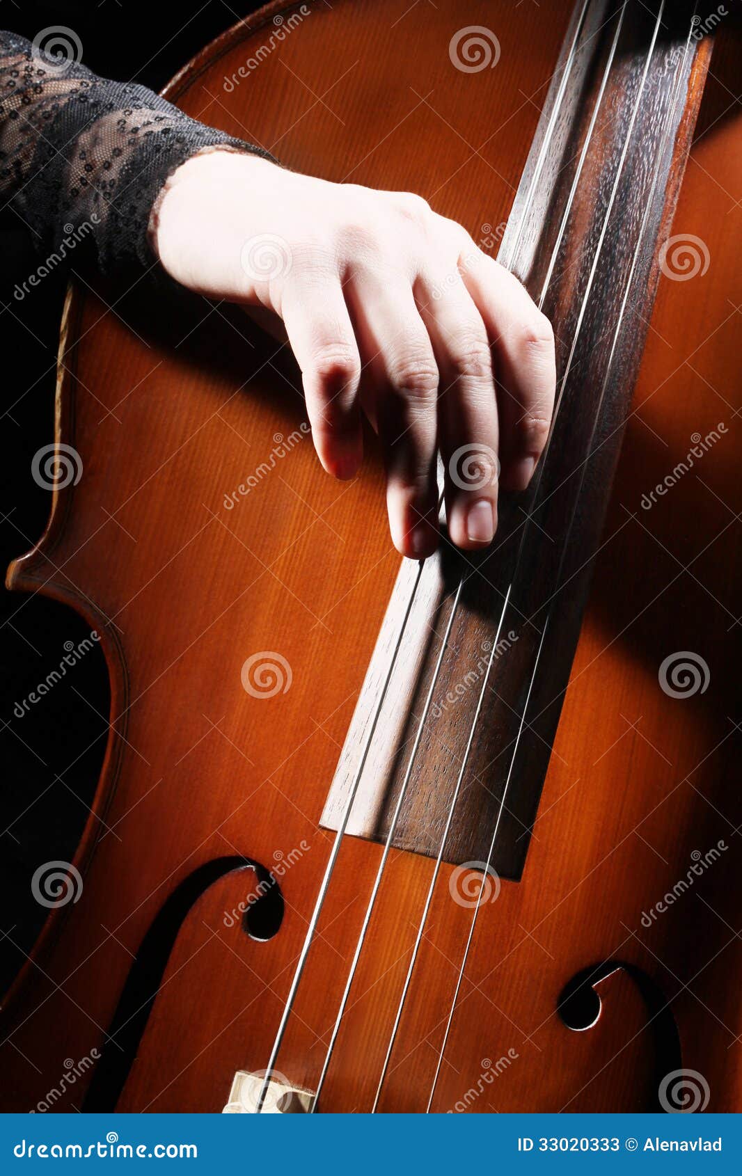 Classical Cello Hand Close Up Stock Image - Image of entertainment ...