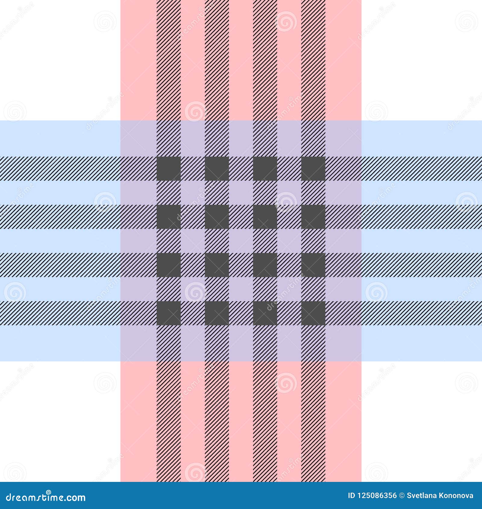 Classical Checkered Shirt Pattern. Stock Vector - Illustration of ...