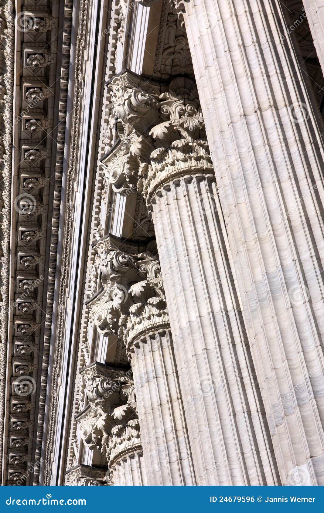 Classical Colonnade Detail stock photo. Image of greco - 24679596