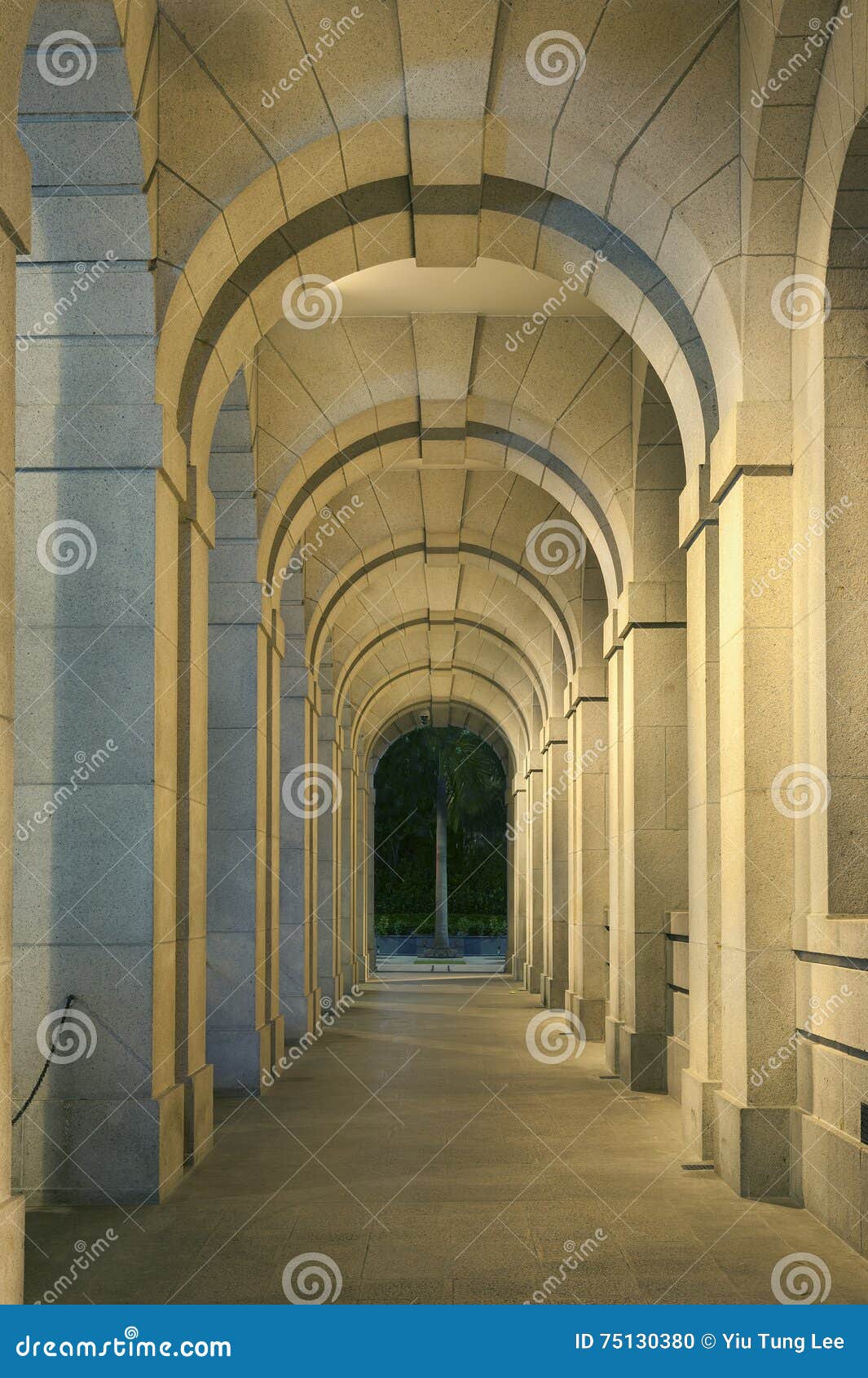 Classical corridor stock photo. Image of beautiful, entrance - 75130380
