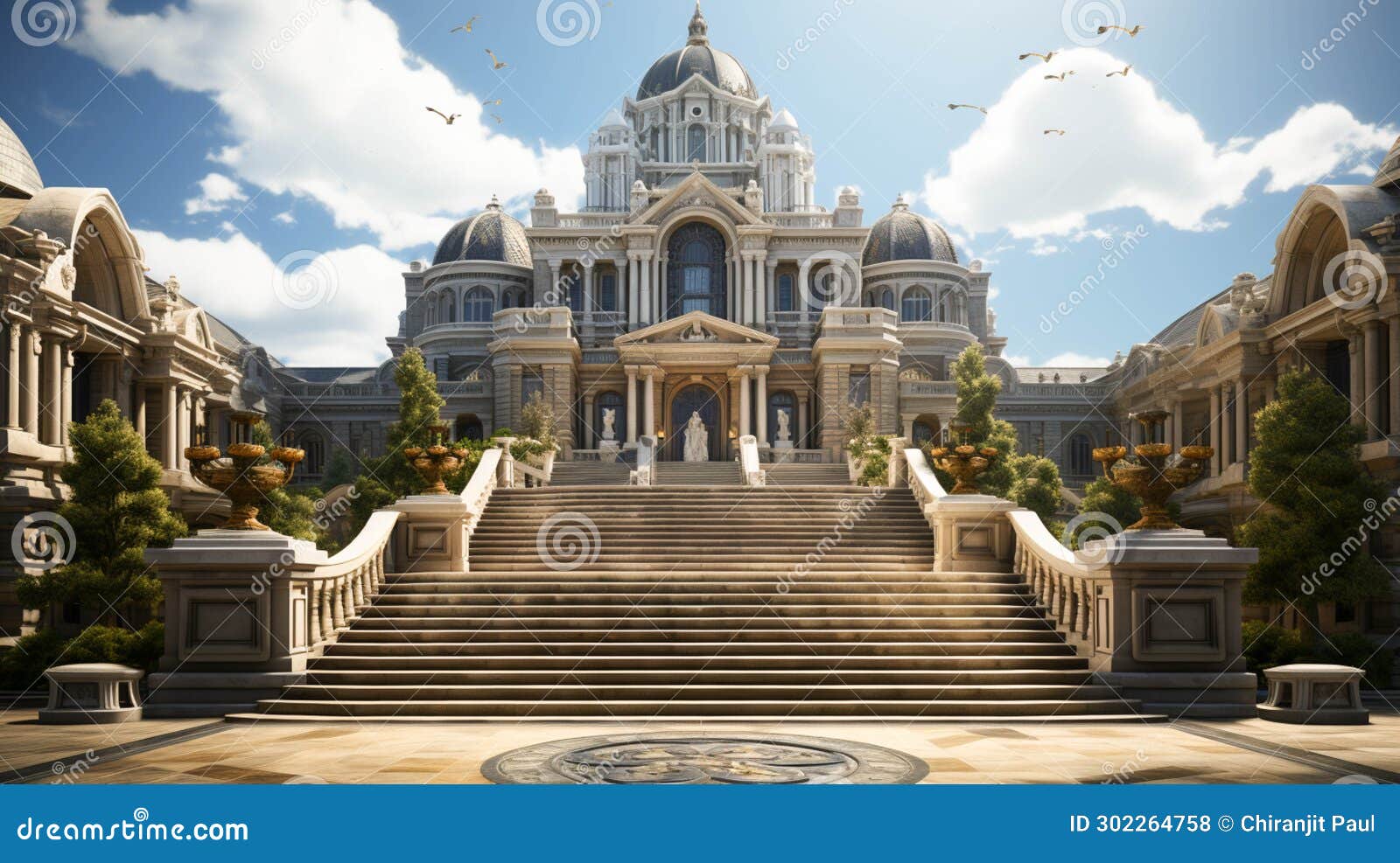 Classical Courthouse Symbolizes American Culture Stock Photo - Image of ...