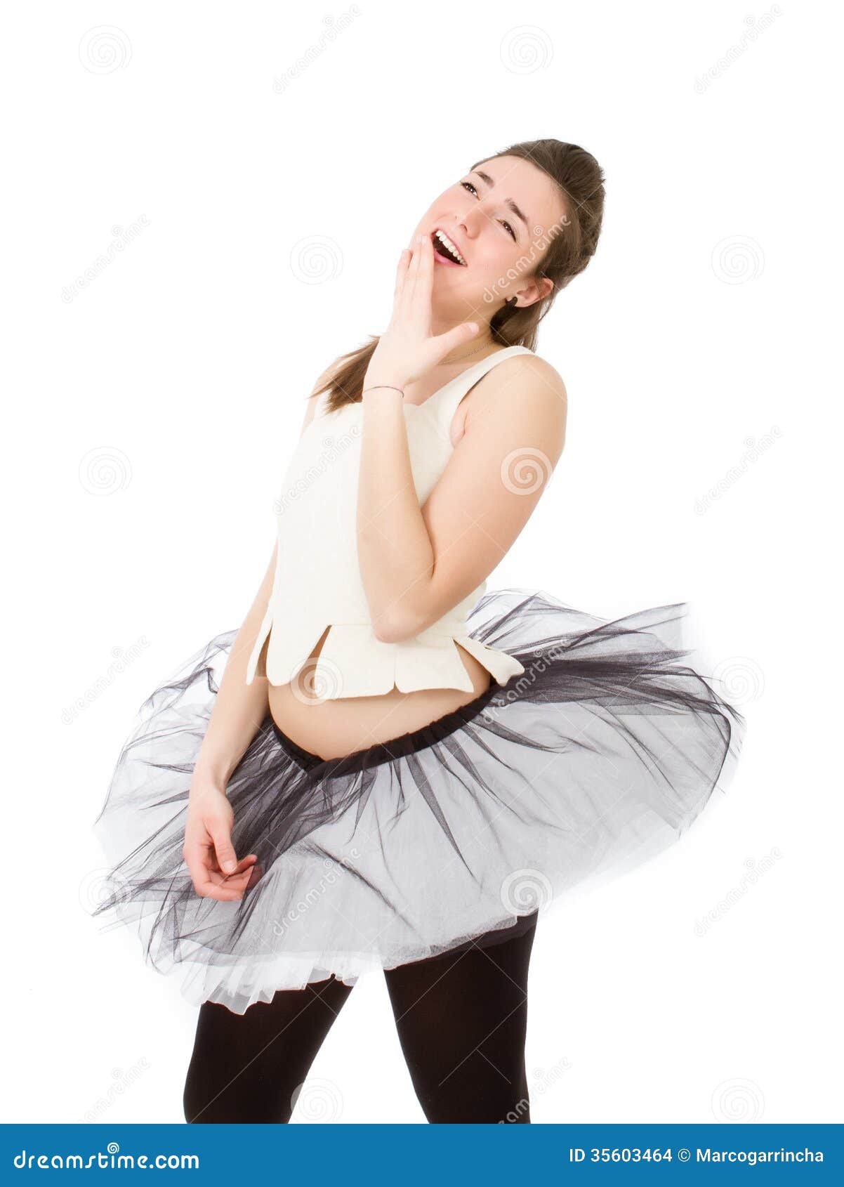 Classical dancer yawning stock photo. Image of model - 35603464