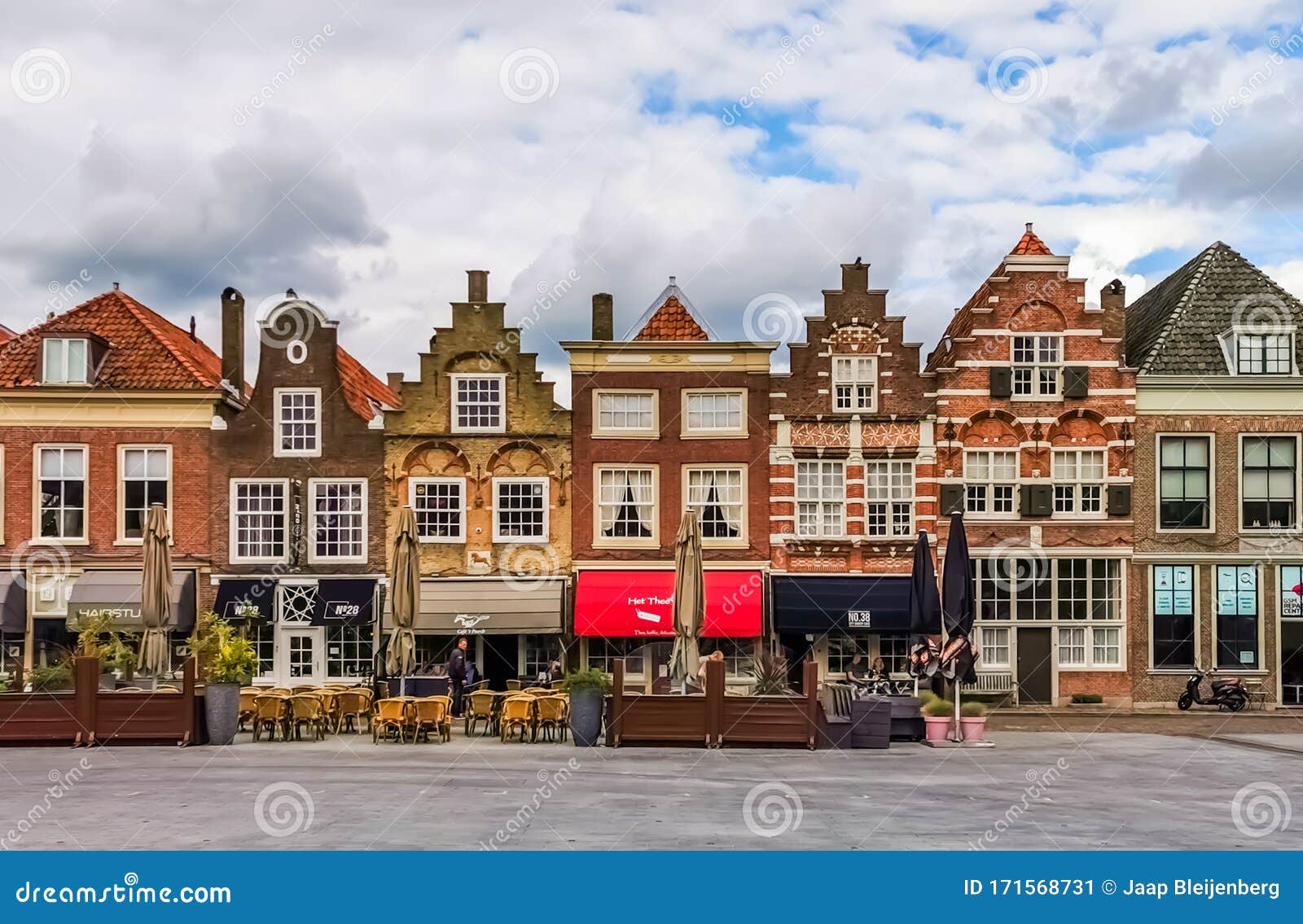 Classical Dutch Architecture in Dordrecht City, Dordrecht, the ...