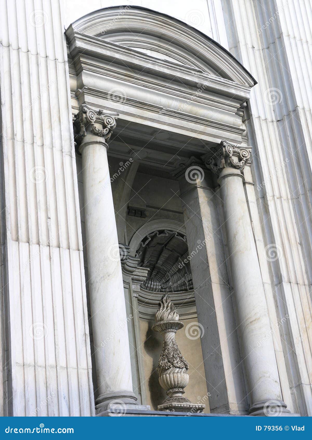 Classical Entrance stock photo. Image of portico, architecture - 79356