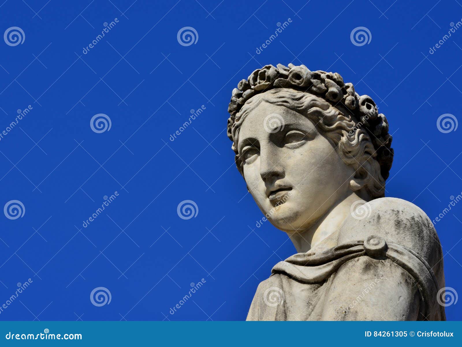 Classical goddess statue stock image. Image of white - 84261305