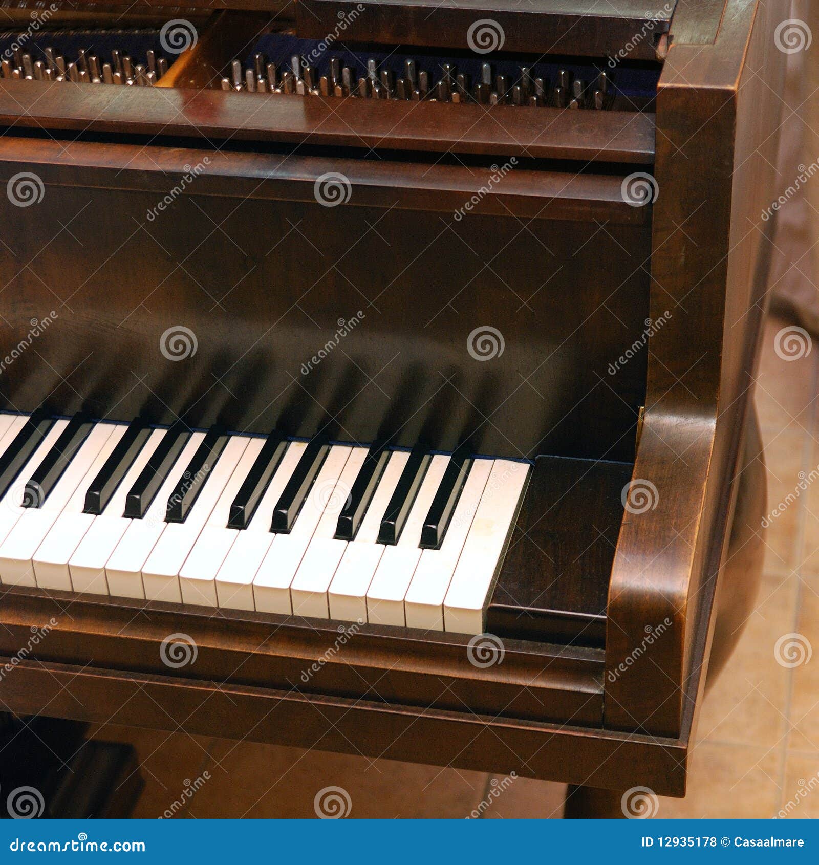 Classical Grand Piano Keyboard Stock Photo - Image of musical, tunes ...