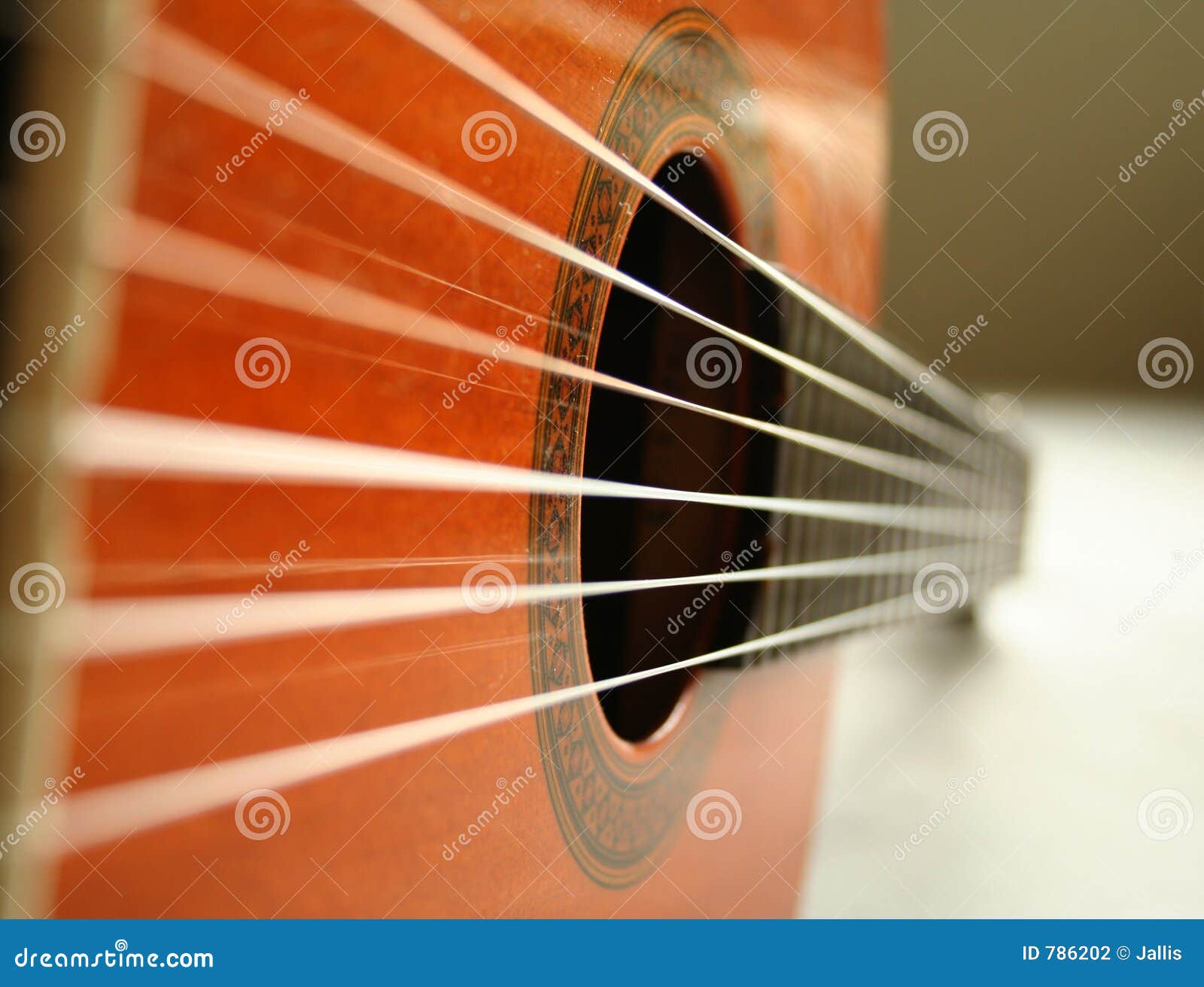 Classical Guitar and Strings Stock Photo - Image of metal, guitar: 786202
