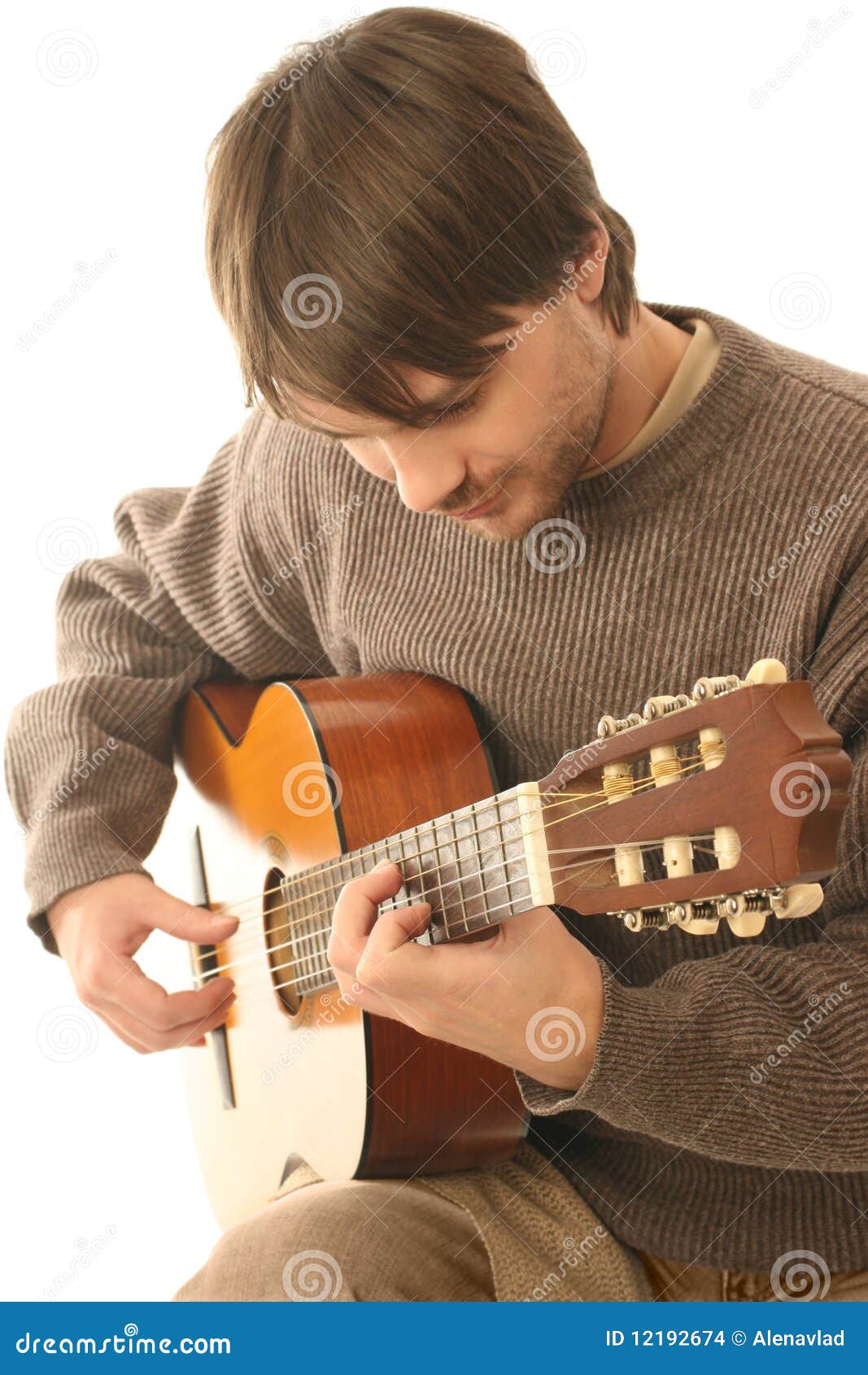 Classical guitarist guitar stock photo. Image of adult - 12192674