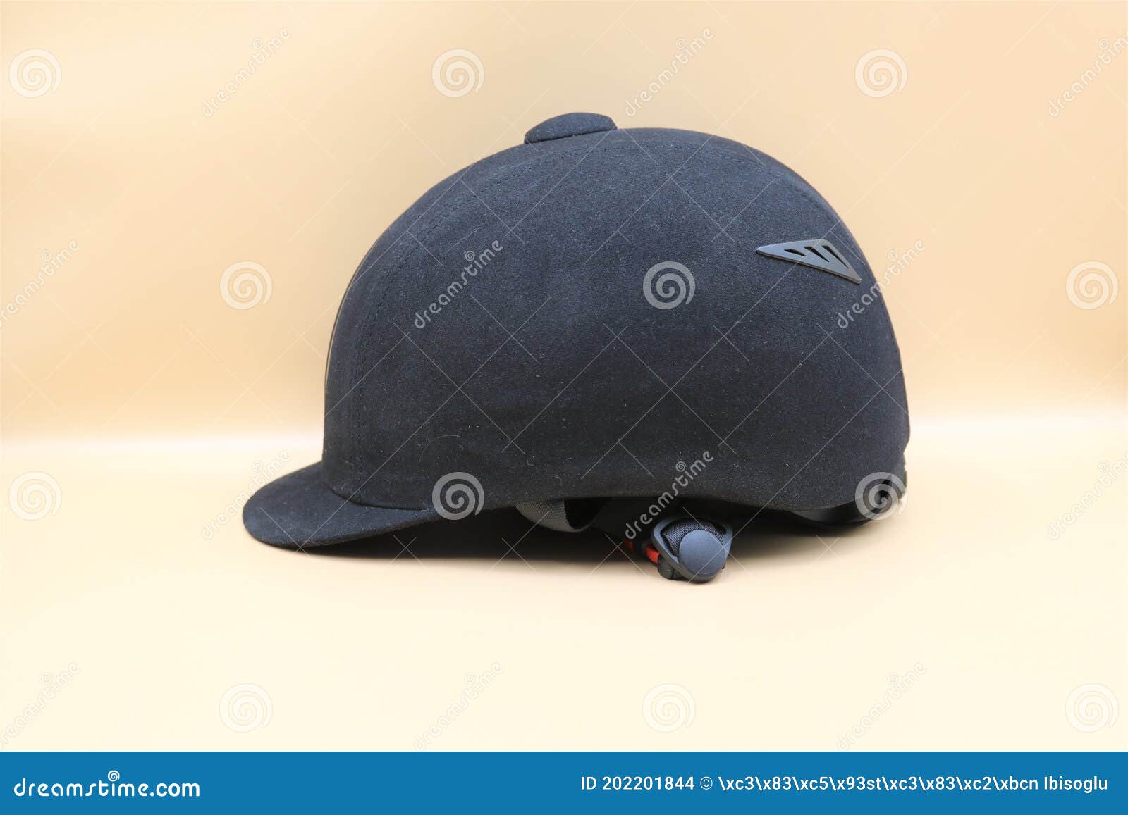 Horse Helmet on Soft Pink Background. Stock Photo - Image of ridding ...