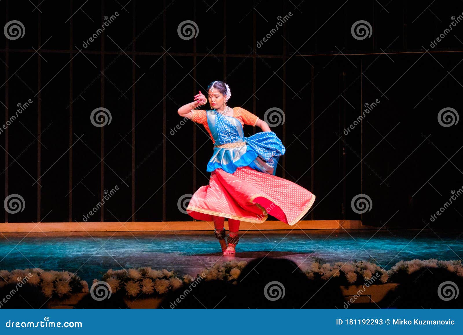 Classical Indian Kathak Dance Performance in New Delhi, India Editorial ...