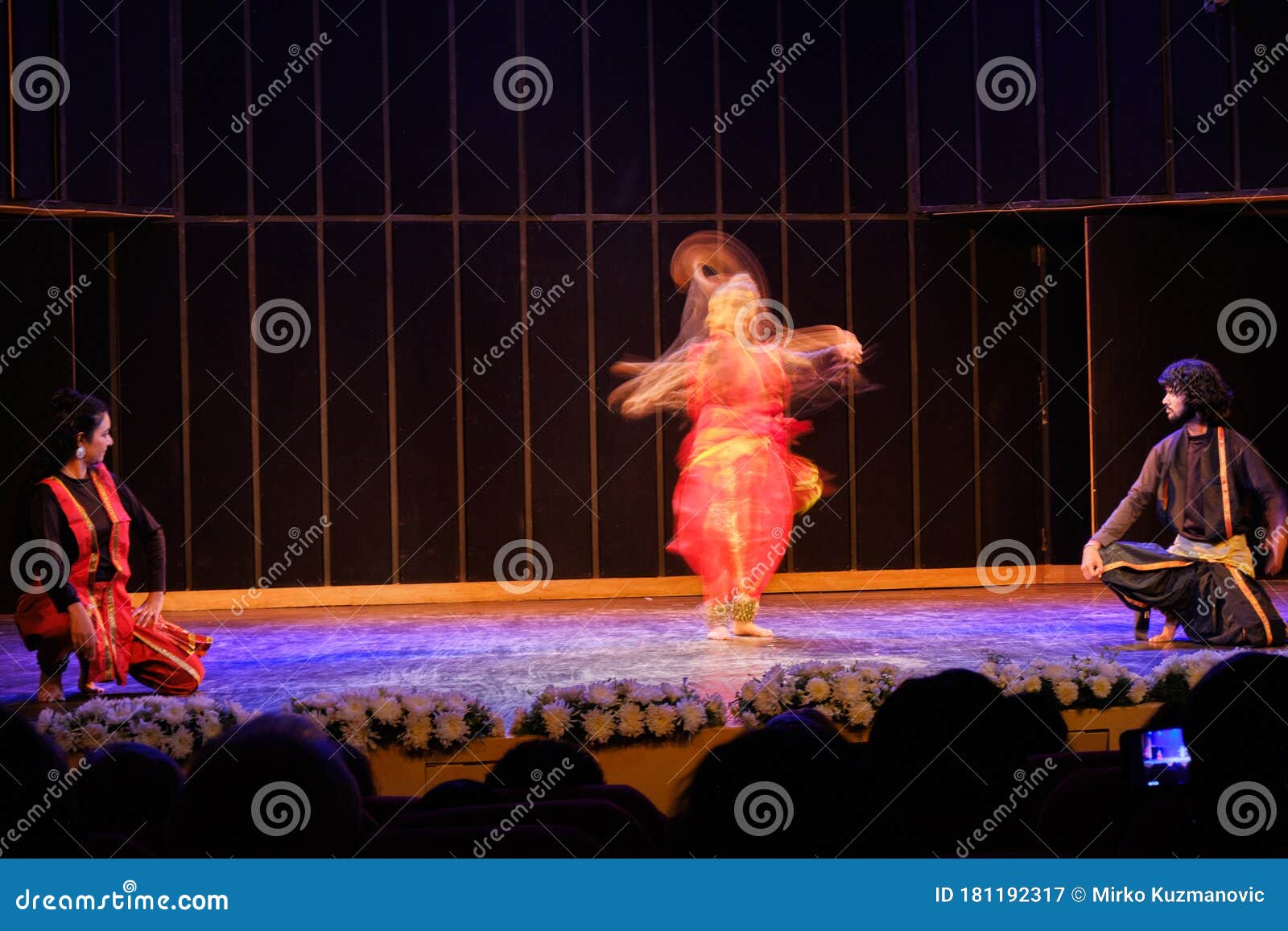 Classical Indian Kathak Dance Performance in New Delhi, India Editorial ...