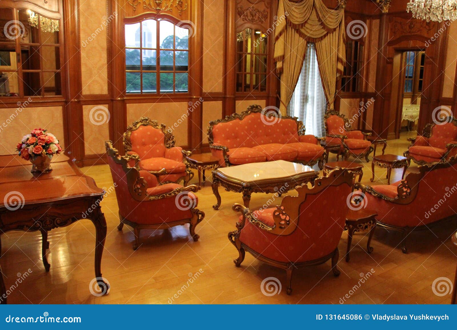 Classical Interior. Hall in a Classic Style Editorial Photo - Image of ...