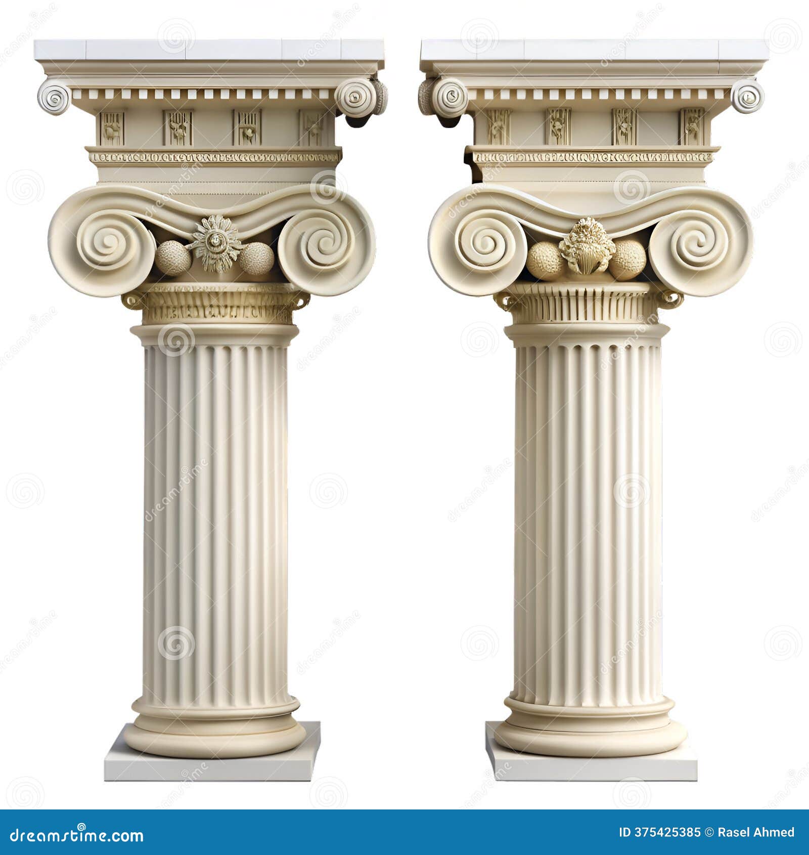 Corinthian Pillars In Gallery In Topkapi Palace Stock Photography | CartoonDealer.com #159099200