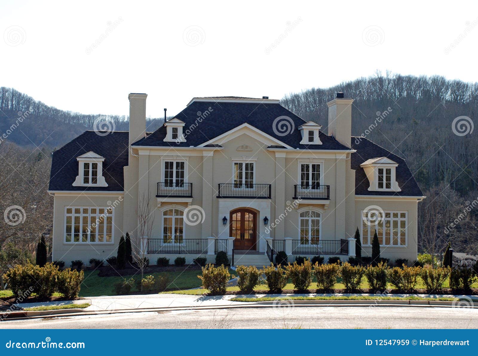 Classical Luxury Home 37 stock image. Image of homestead - 12547959