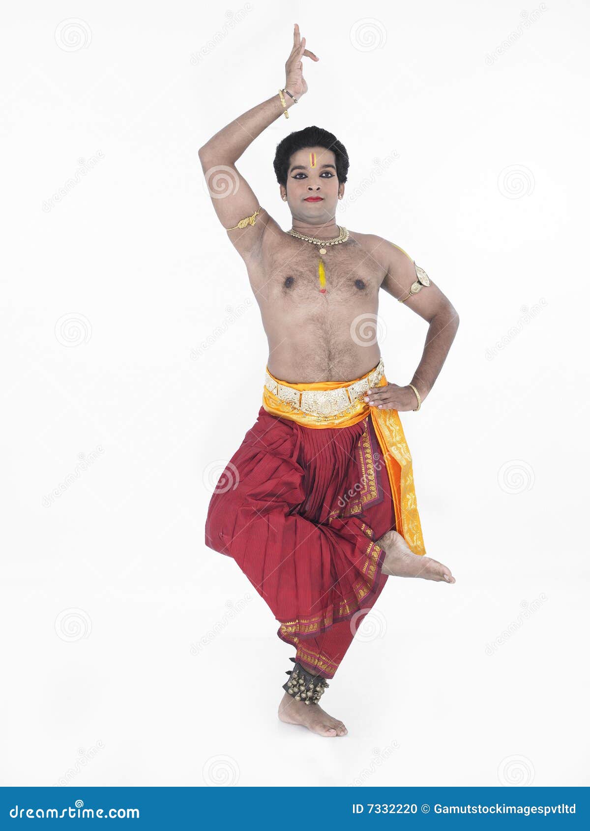 Classical Male Dancer from India Stock Photo - Image of enchanting ...