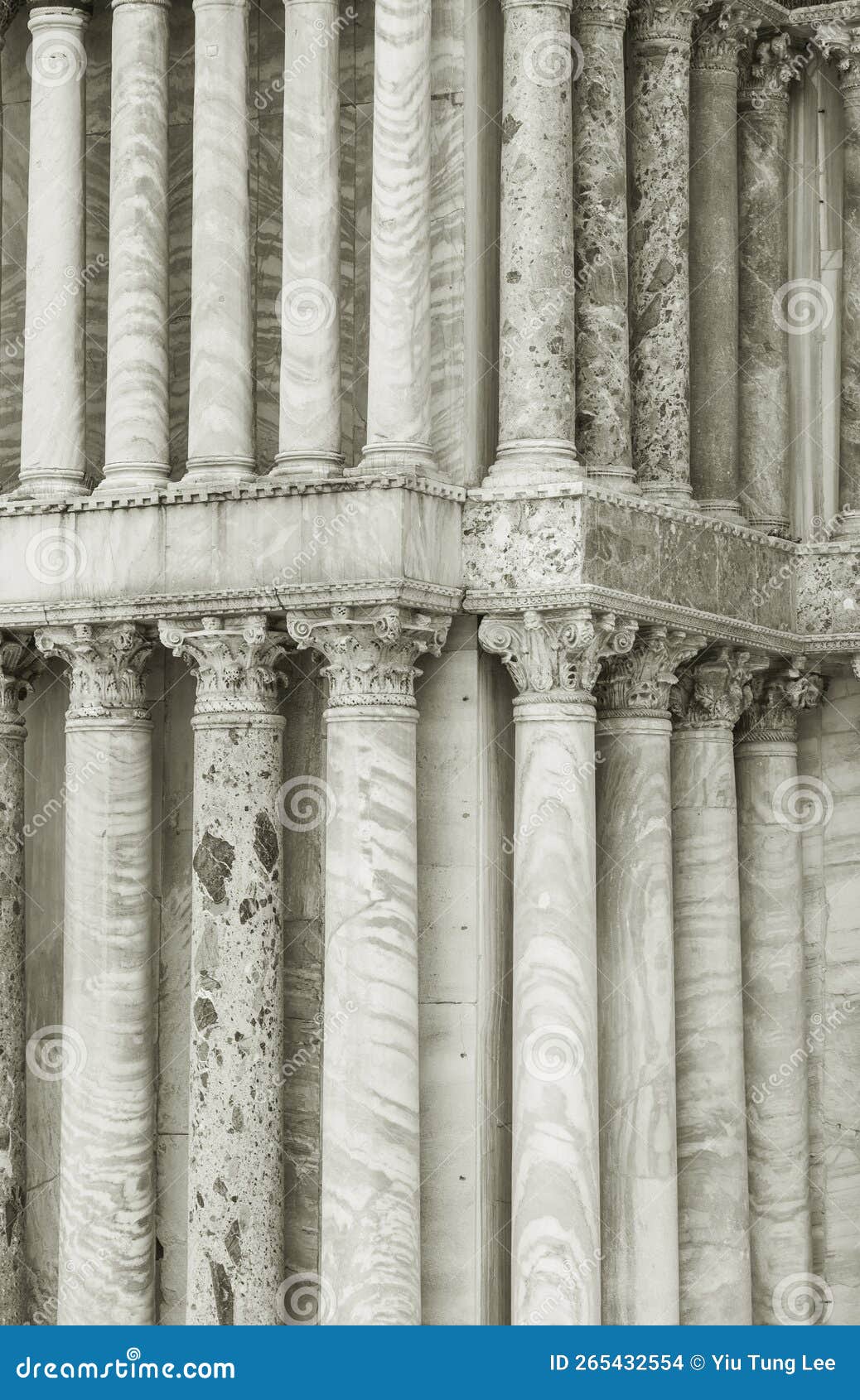 Classical Marble Column As Part of the Architecture and a Symbol of ...