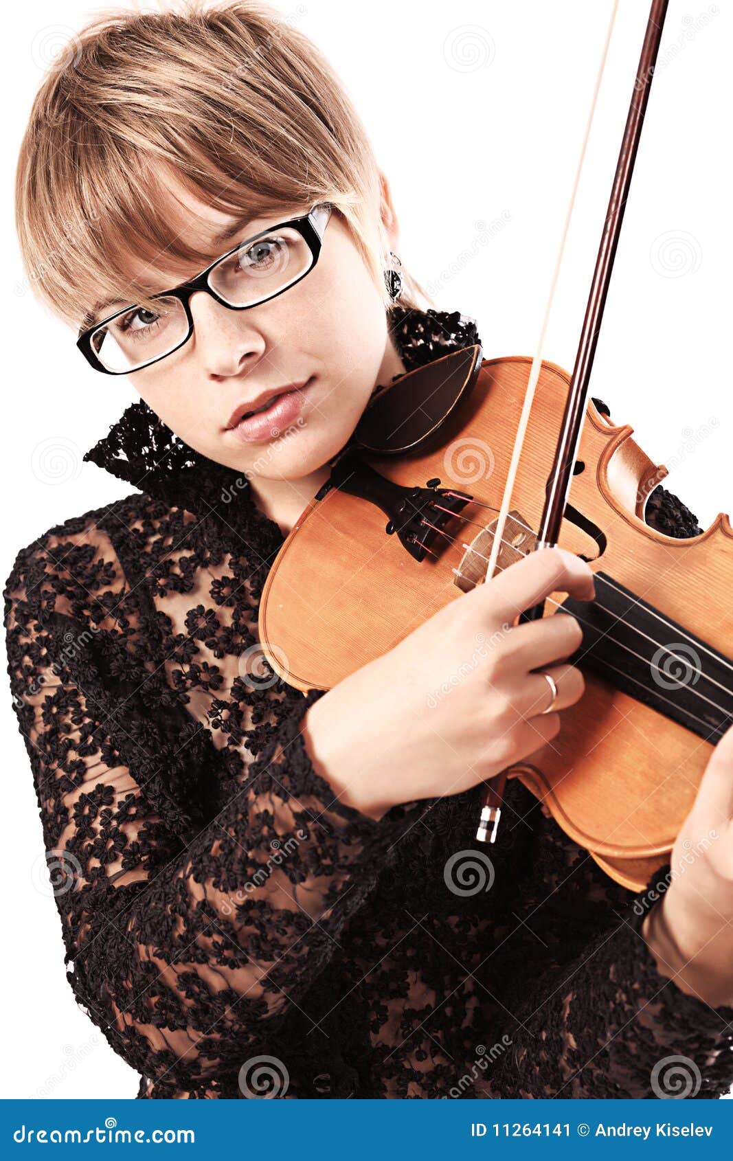 Classical music stock image. Image of blonde, musician - 11264141