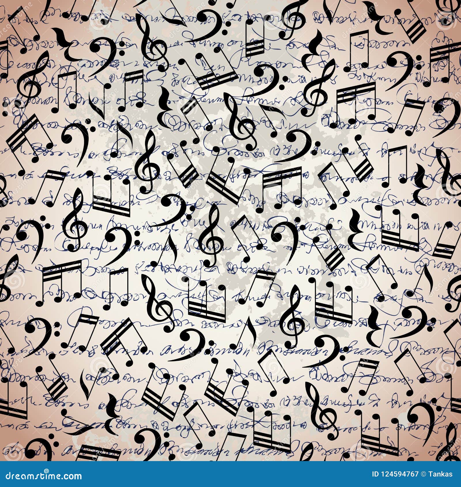 Classical music backhround stock vector. Illustration of lettering ...