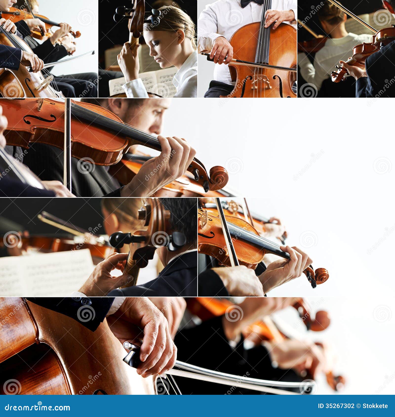 Classical music stock photo. Image of symphony, cellist - 35267302