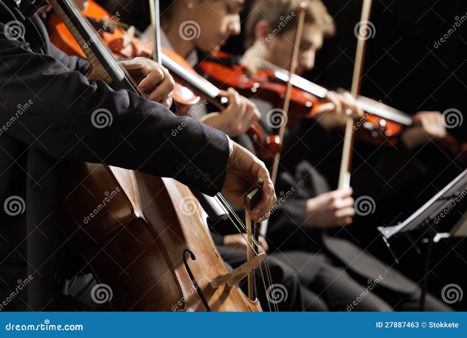 Classical music concert stock image. Image of orchestra - 27887463