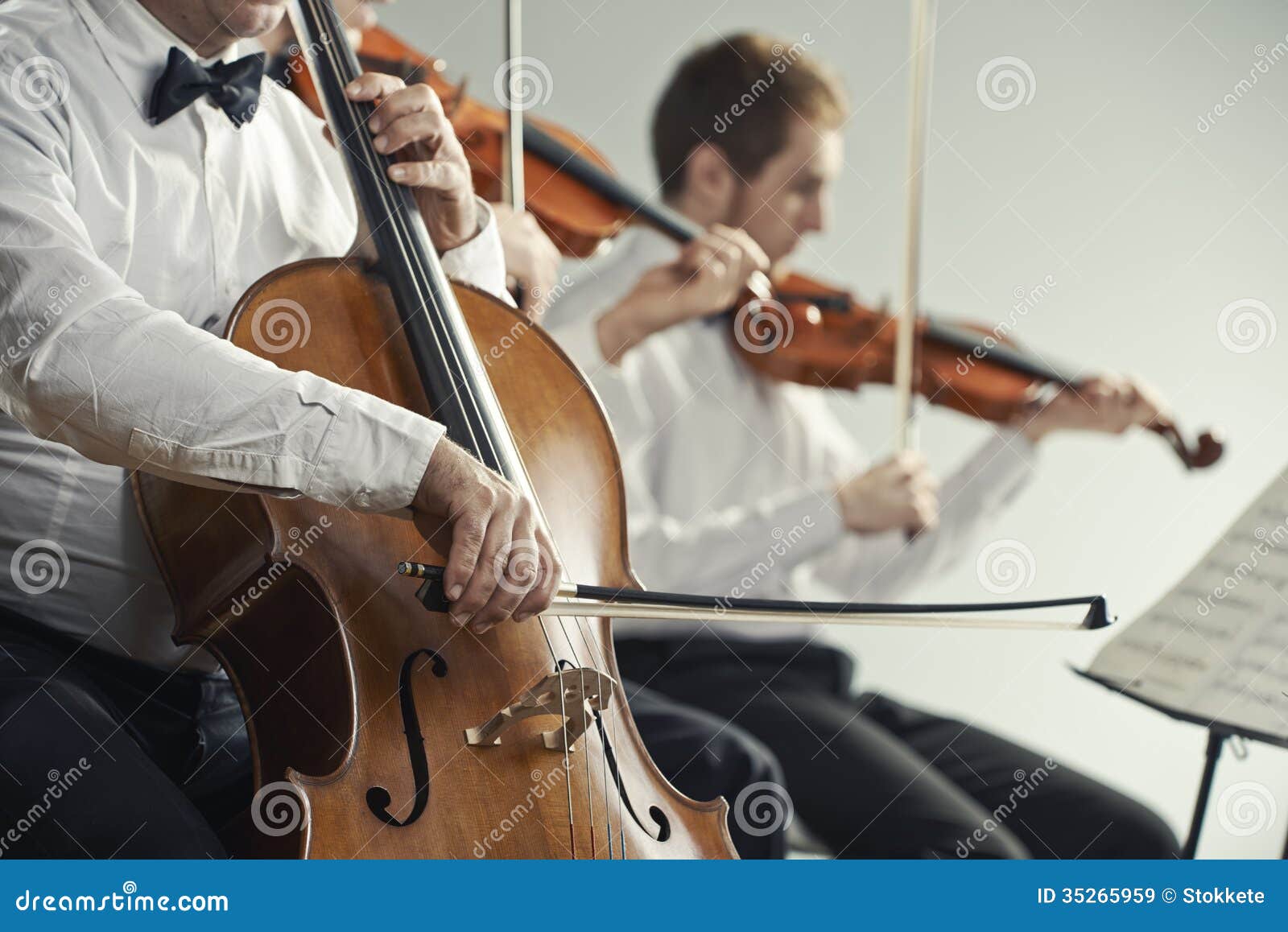 Classical music concert stock image. Image of human, orchestra - 35265959