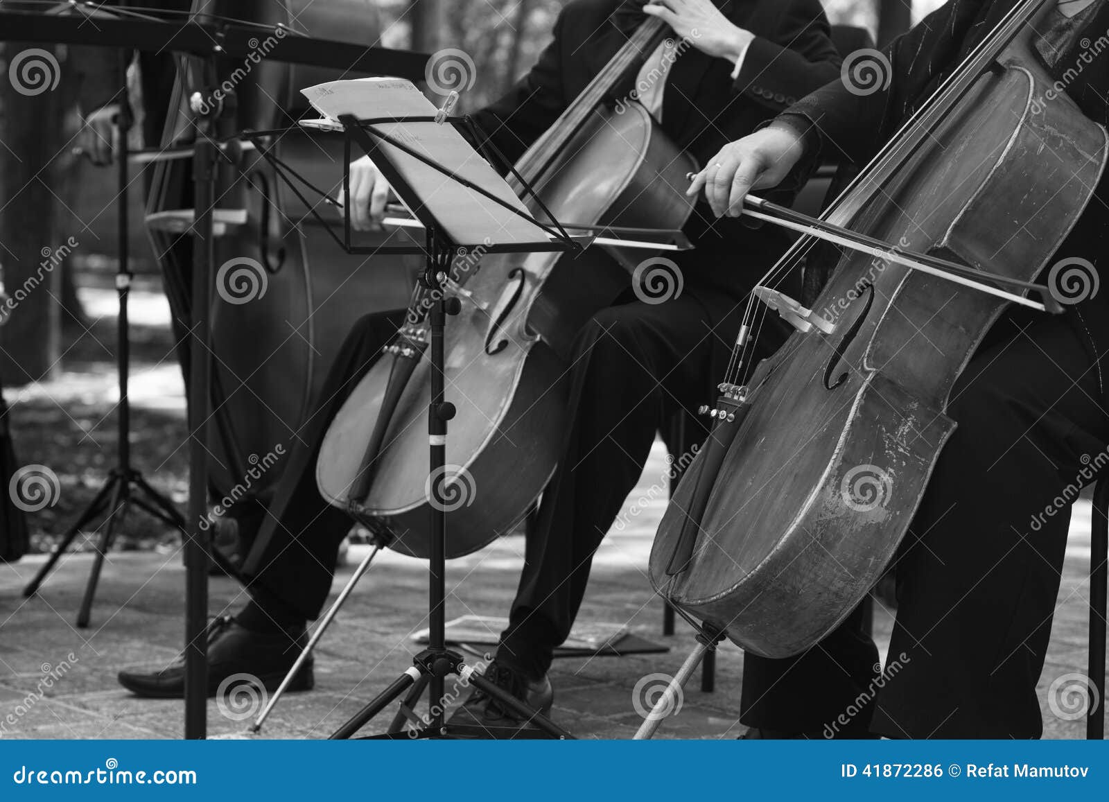 Classical Music Concert Outdoors. Stock Photo - Image of traditional ...