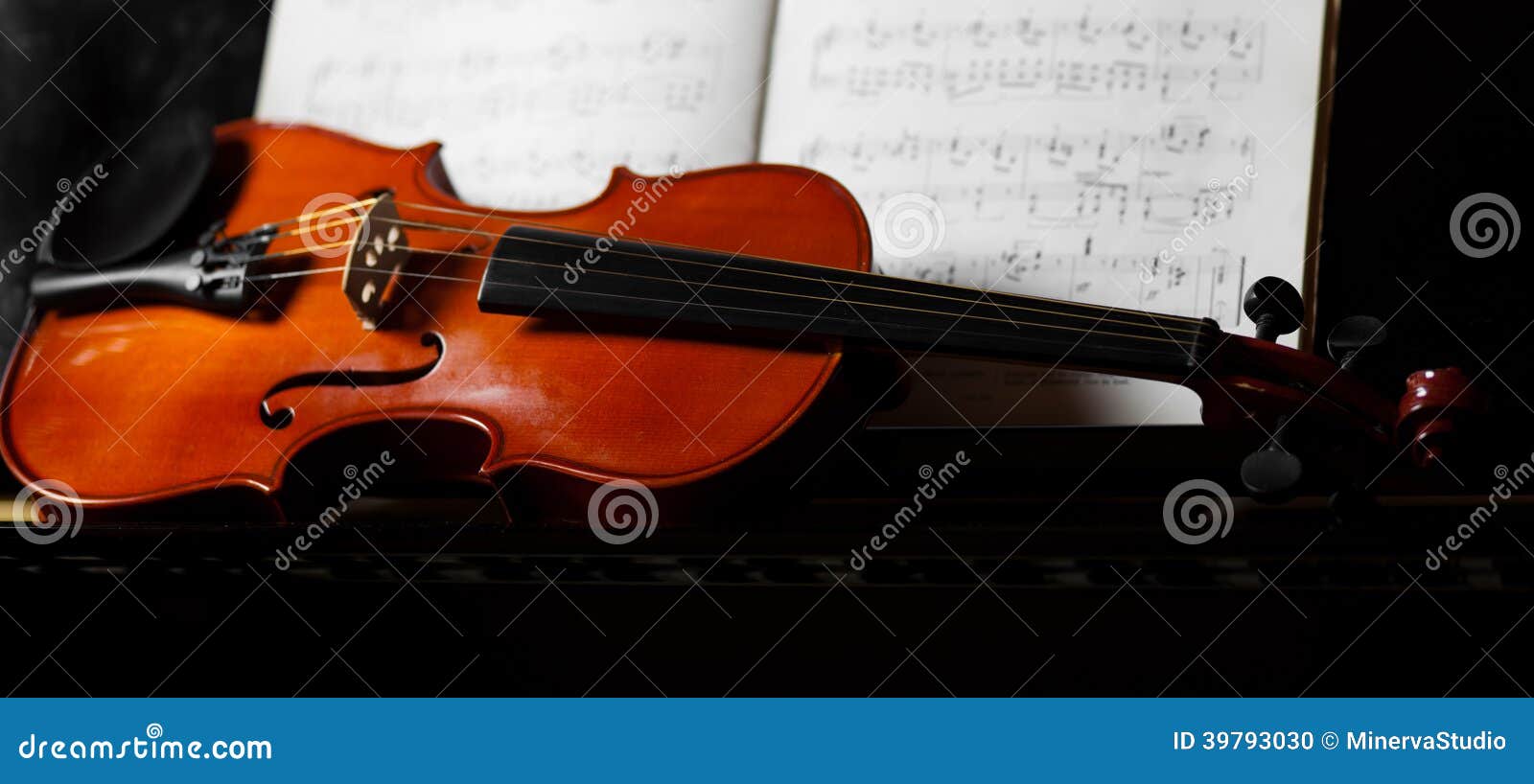 Classical music stock photo. Image of music, string, notes - 39793030