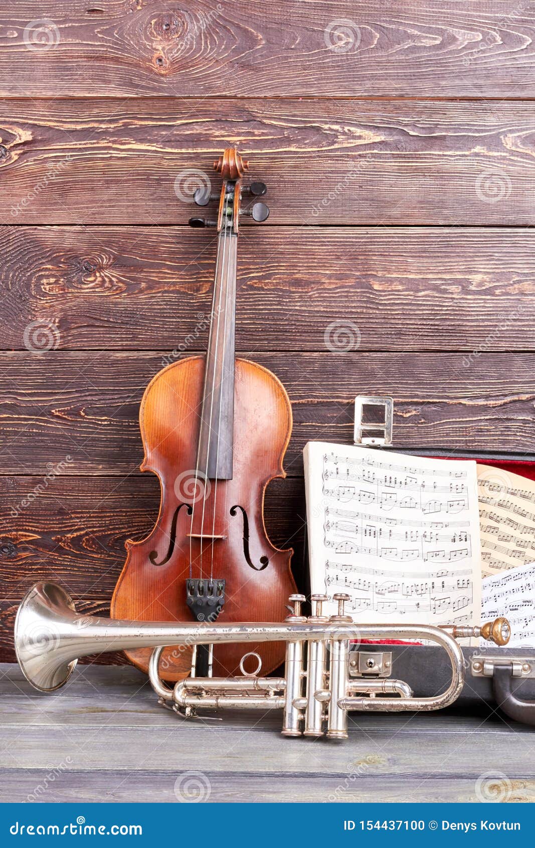 Classical Musical Objects Background. Stock Photo - Image of instrument ...