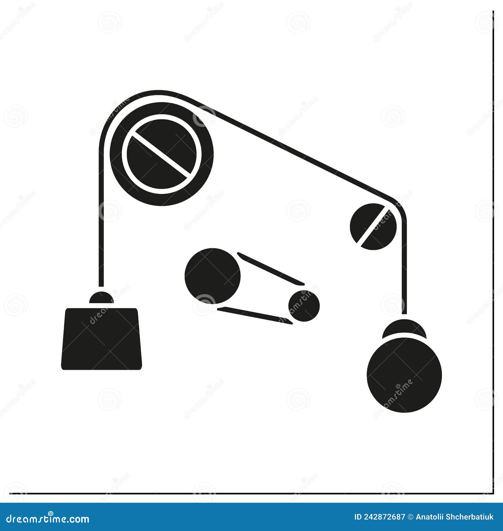 Classical Physics Vs Quantum Tunneling Energy Transfer Outline Diagram ...