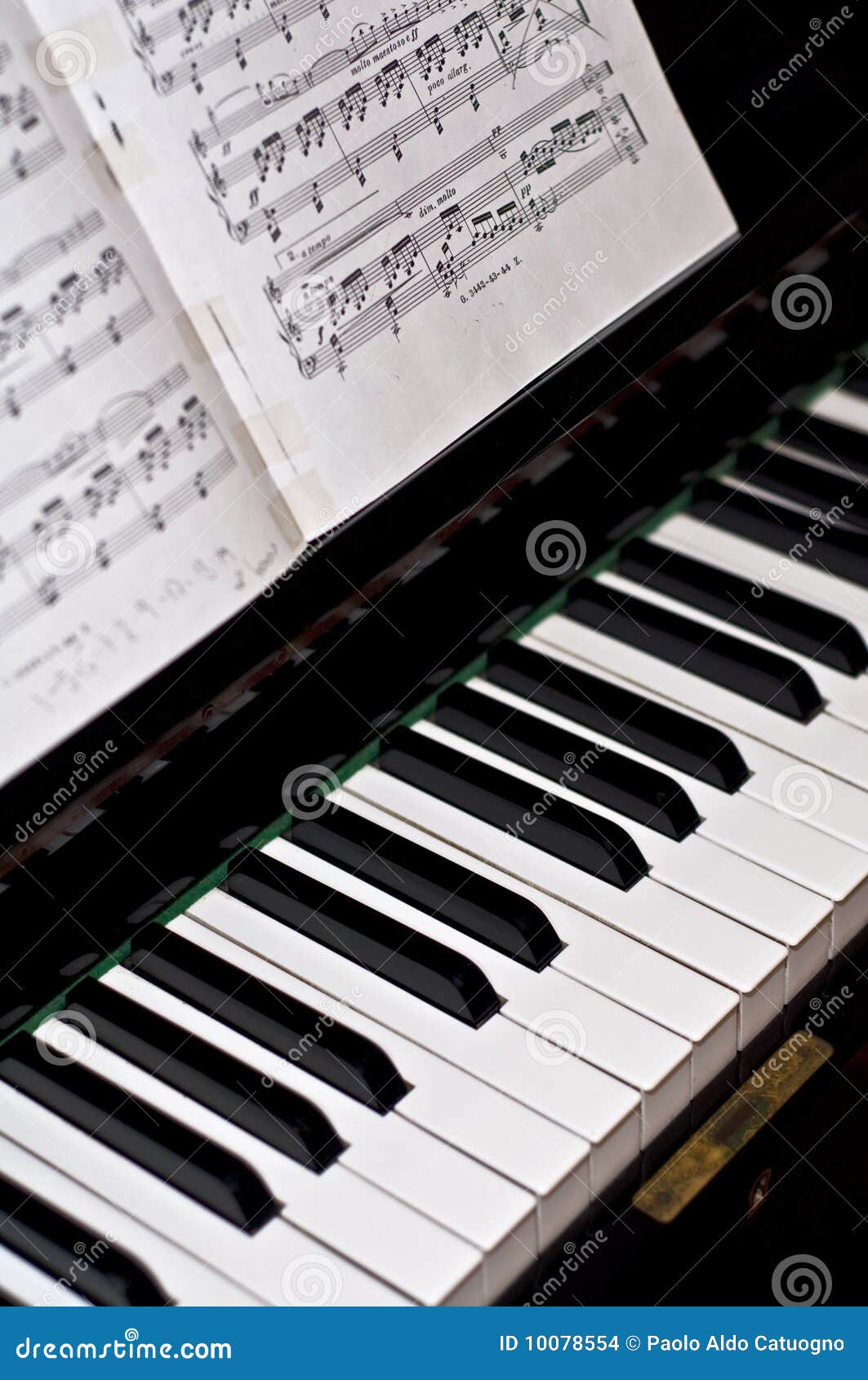Classical piano stock photo. Image of keyboard, concert - 10078554
