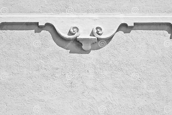 Classical Plaster Frame Against a Wall - Concept Image with Copy Space ...